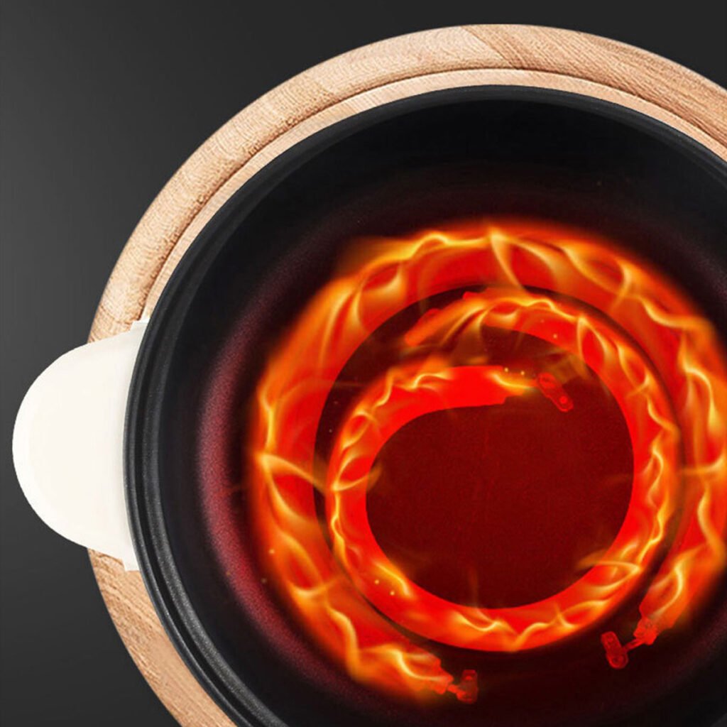 Rice Cooker with Stainless steel 1.7L: Hot Pot Enthusiast's Delight