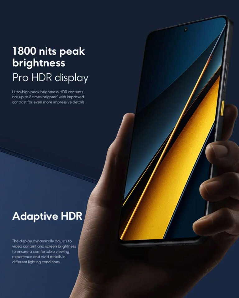 POCO X6 Pro 5G 64MP Camera Phone - Flagship Performance