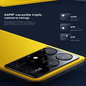 POCO X6 Pro 5G 64MP Camera Phone - Flagship Performance
