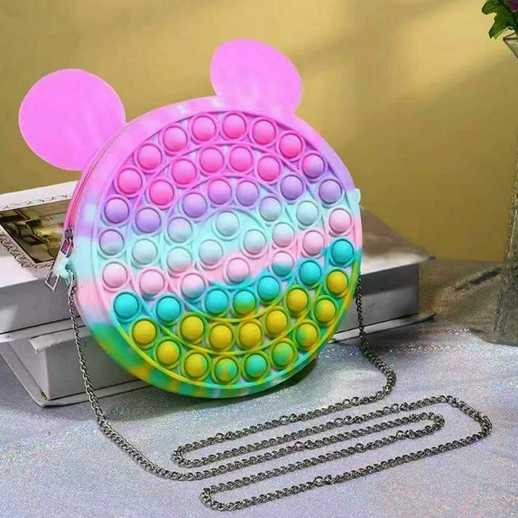 Silicon pencil and pen pop push bubbles case - Maza Lk