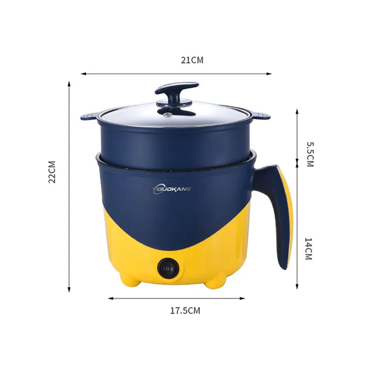 Mini Electric Multicooker - Compact and Efficient Cooking