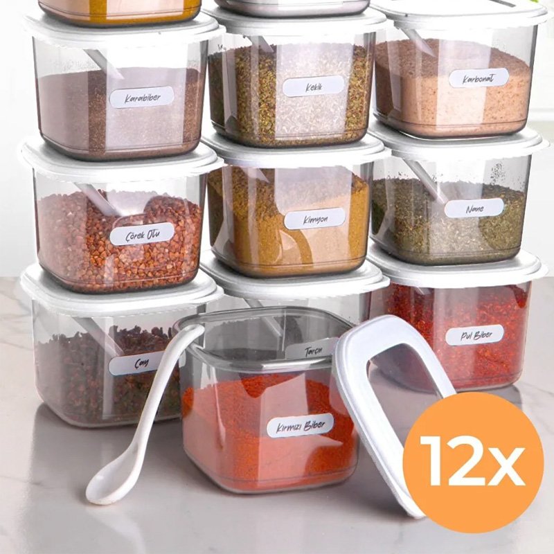 Airtight Food Storage Containers Small - Set of 12