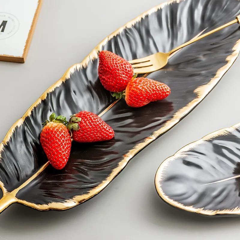 Luxury Ceramic Tray with Lid - Stylish & Versatile Storage