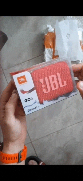 JBL GO 3 Waterproof Bluetooth Speaker - Compact and Powerful